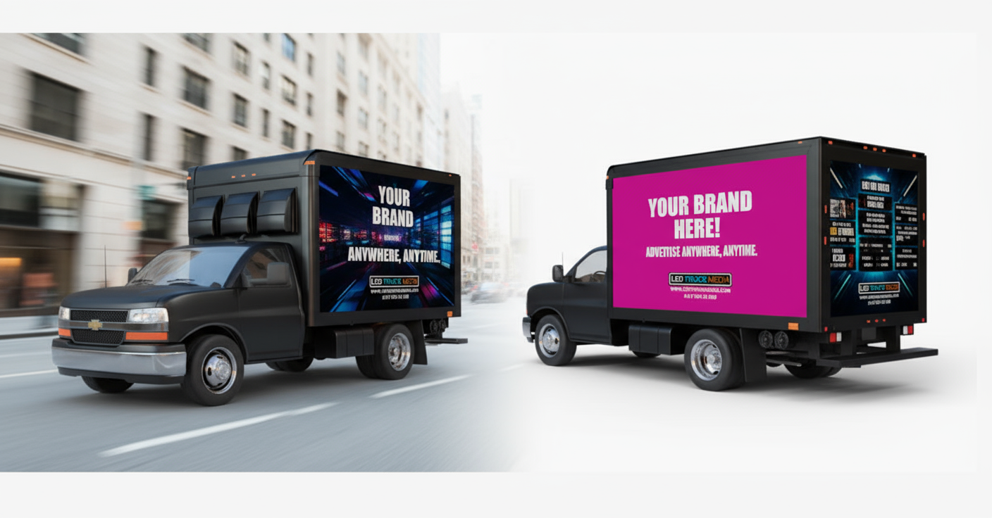 3D LED Truck Advertising | Mobile 3D Billboard Campaigns | LED Truck Media